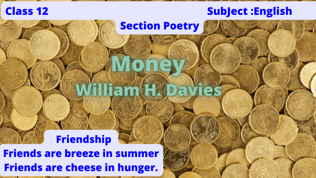 Money Poem Appreciation And Brainstorming Solution - English For Me 2025