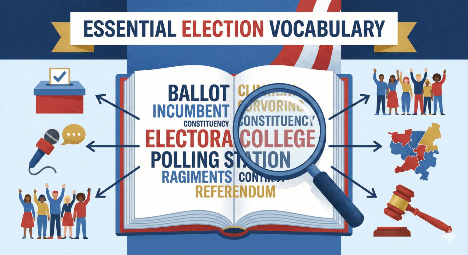 Essential Election Vocabulary- 40 Words - English For Me