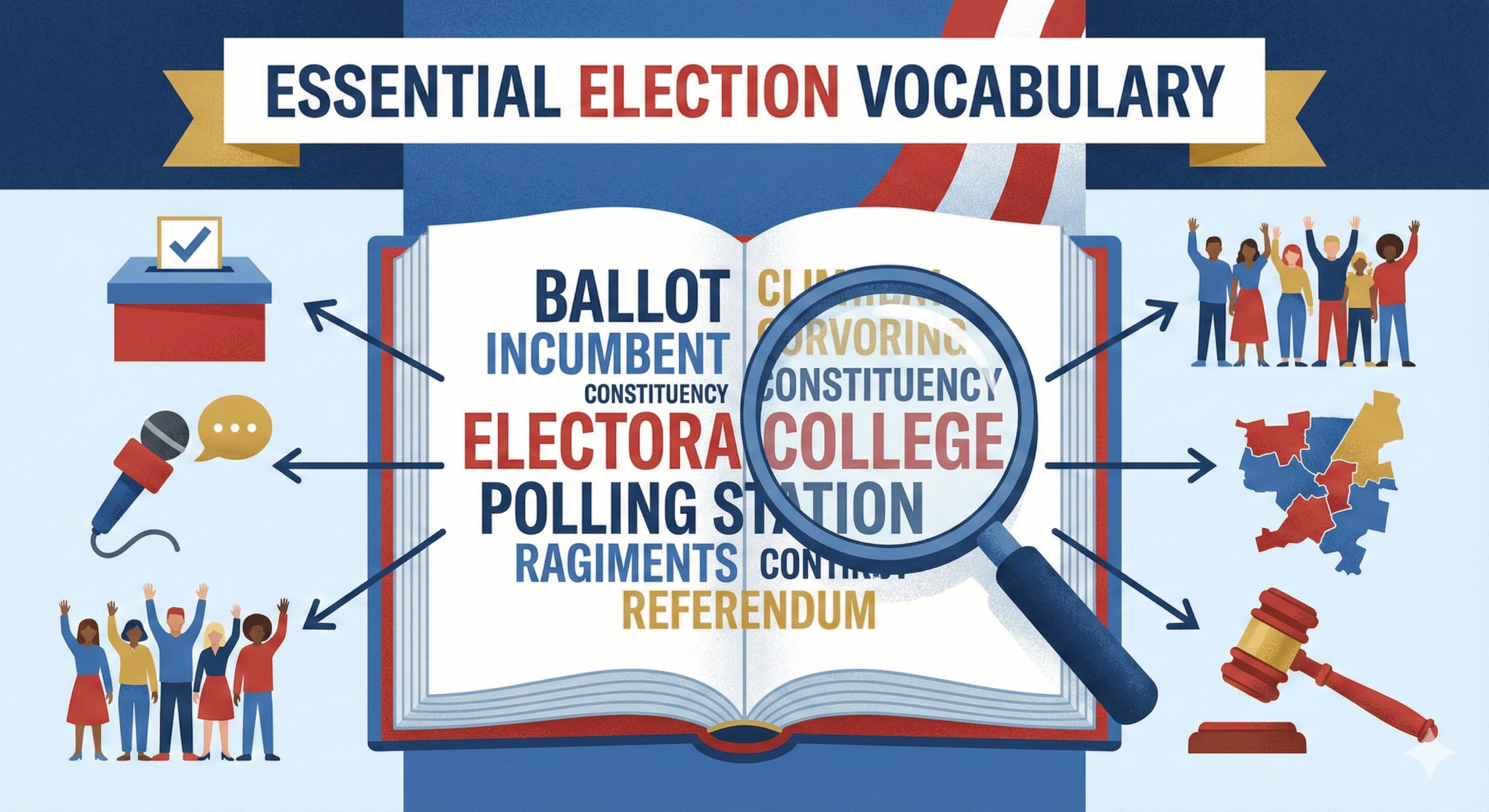 Essential Election Vocabulary- 40 Words - English For Me